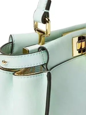 Fendi Peekaboo Leather Shoulder Bag