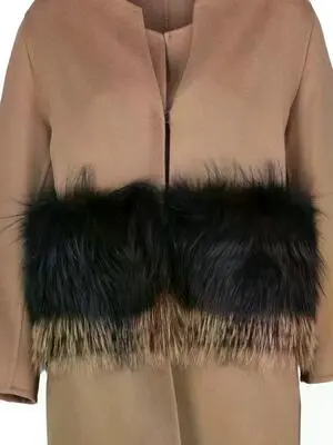 Saint Laurent Fur-trimmed Set