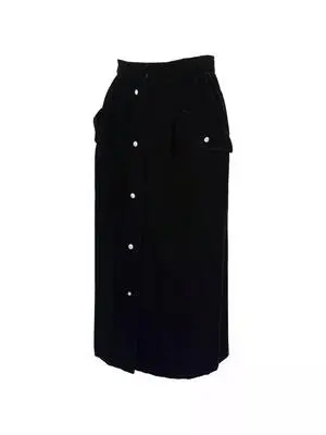 Valentino Garavani Button-up Midi Skirt