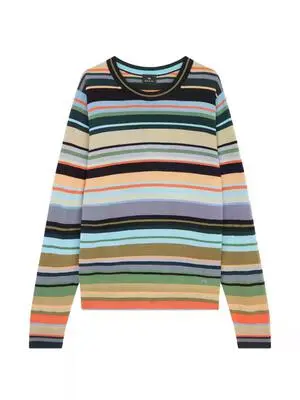 Paul Smith Signature Stripe Crew Neck Sweater