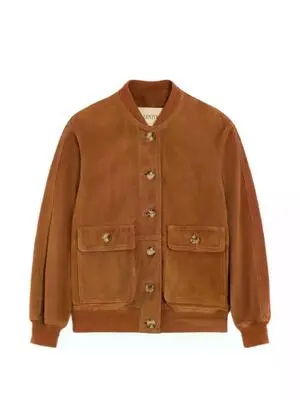 Valentino Garavani Suede Caban Jacket - Brown