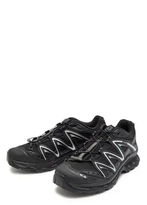 SALOMON Xt-quest Panelled Mesh & Leather Sneakers - Black