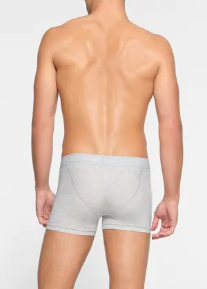 SKIMS Cotton-blend 3' Boxer Briefs - Grey