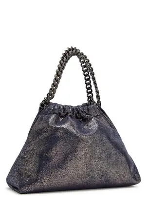 Stella McCartney Falabella Mini Drawstring Tote Bag - Navy