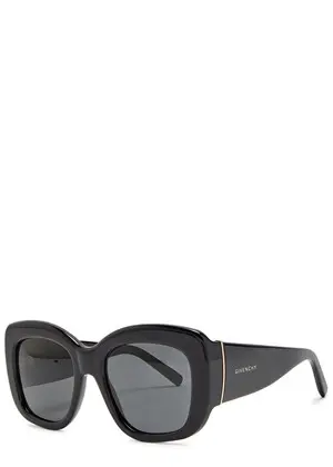 Givenchy Oversized Square-frame Sunglasses - Black