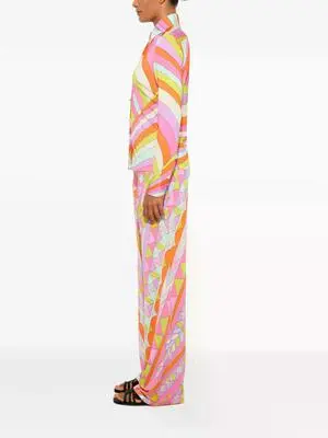 Emilio Pucci Geometric Print Trousers