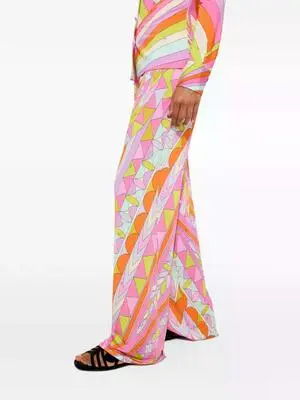 Emilio Pucci Geometric Print Trousers