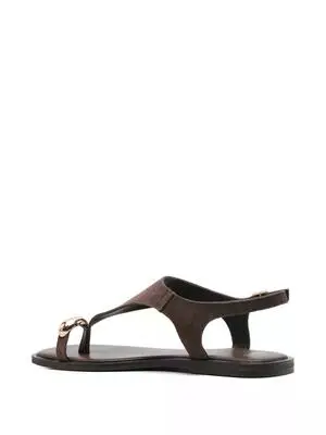 EXÈ Buckle-fastening Thong Sandals - Brown