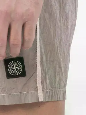 Stone Island Logo-patch Swim Shorts