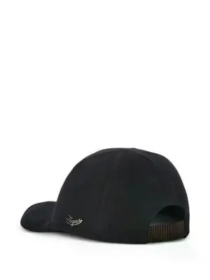 Zegna Logo Plaque Baseball Cap