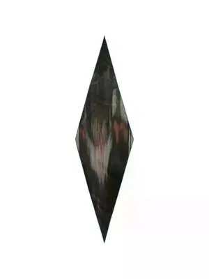 Zegna Diamond-shaped Pleated Scarf - Black