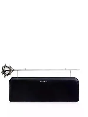 SEEN USERS Rose 11 Floral-detail Clutch Bag