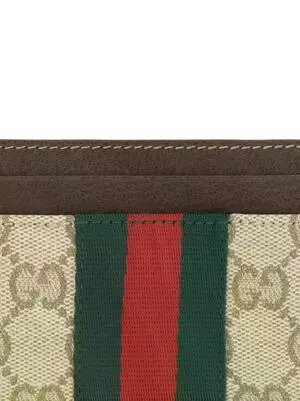 Gucci Web-stripe Card Holder