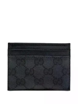 Gucci Gg Essence Card Holder - Grey