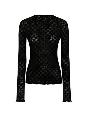 GUCCI Gucci GG Devoré Top