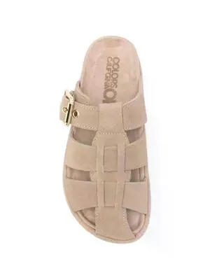 COLORS OF CALIFORNIA Buckle-fastening Suede Sandals