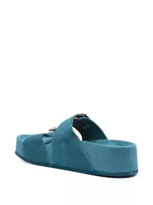 COLORS OF CALIFORNIA Buckle-fastening Platform Sandals