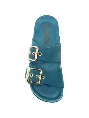 COLORS OF CALIFORNIA Buckle-fastening Platform Sandals