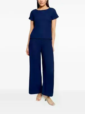 BETTY BARCLAY Textured Boat-neck Top