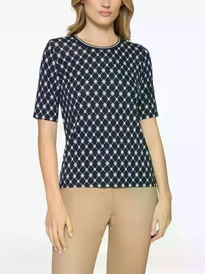 BETTY BARCLAY Geometric Print T-shirt