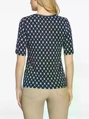 BETTY BARCLAY Geometric Print T-shirt