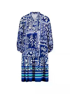BETTY BARCLAY Betty Barclay Floral Print Ruffled Dress