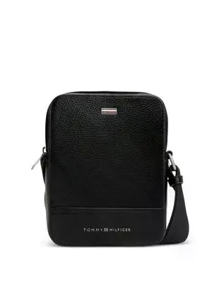 Tommy Hilfiger Grained Leather Shoulder Bag