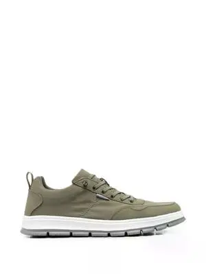 DOCKSTEPS Journey Lace-up Panelled Sneakers - Green