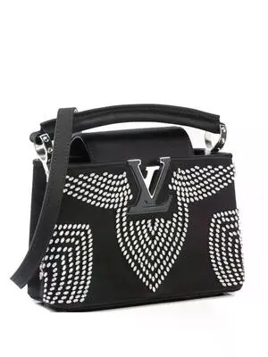 LOUIS VUITTON Capucines Mini Bag - Black