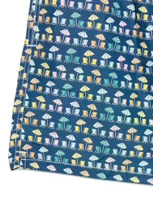 MC2 SAINT BARTH Beach Print Swim Shorts