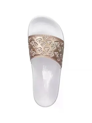 EA7 Logo-embossed Slides