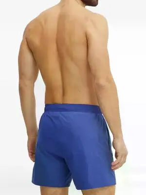 Armani Exchange Logo Patch Swim Shorts