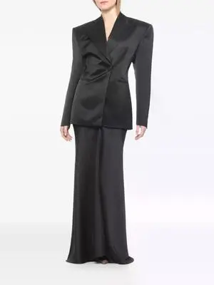 Andamane Iris Ruched Maxi Skirt