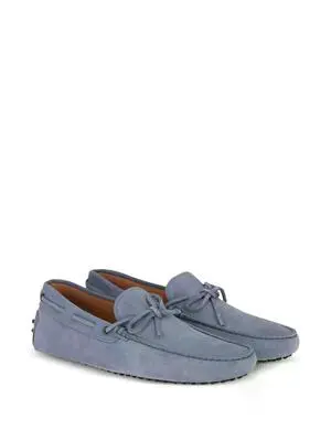 TOD'S Suede Loafers - Blue