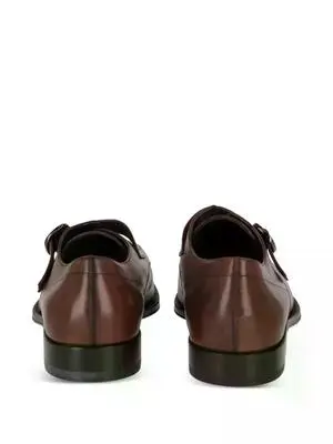 TOD'S Leather Monk Strap Shoes