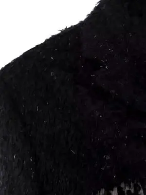 Noir Kei Ninomiya Ruffled Frayed Coat