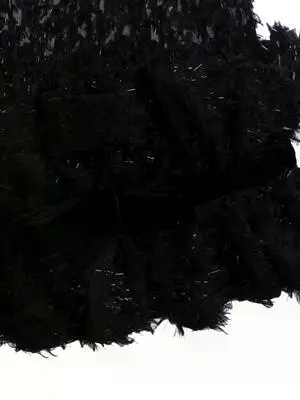 Noir Kei Ninomiya Ruffled Frayed Coat