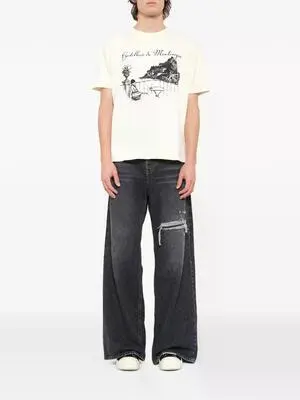Rhude Montenegro Morada Graphic-print T-shirt