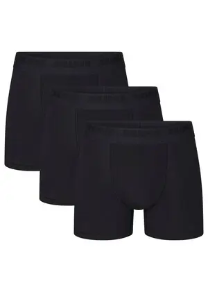 SKIMS Stretch-cotton Boxer Briefs - Black