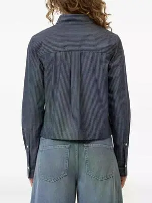 Closed Pinstriped Shirt