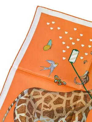 Hermès 2020s Story Silk Scarf