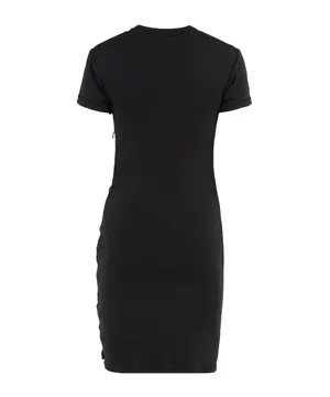 Alexander McQueen Gathered Detailed Mini Dress