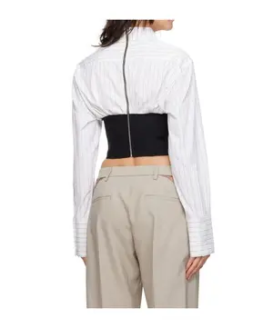 DION LEE Lapel Shirt