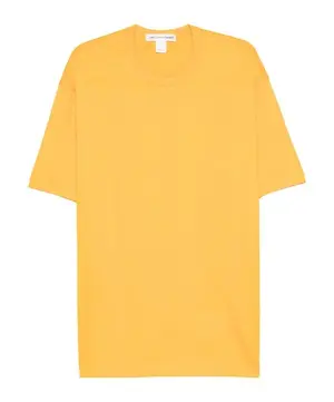 Comme Des Garçons Round-neck T-shirt - Yellow