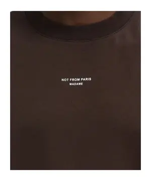 Drole De Monsieur Drôle De Le T-shirt Slogan Classique T-shirt - Black