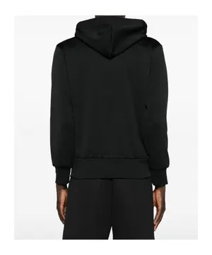 Comme Des Garçons Full Zip Hoodie With Drawstring