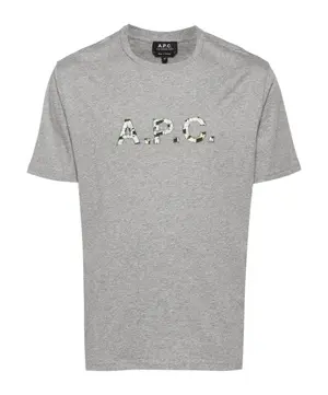 A.p.c. Willow Crewneck T-shirt - Gray