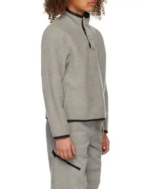 Fear Of God Half-zip Sweater - Gray