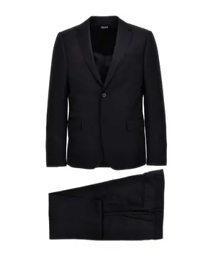 Zegna Single-breasted Straight Leg Tailored Suit