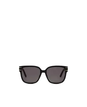 Dior Diorsignature S7f Square Frame Sunglasses - Black